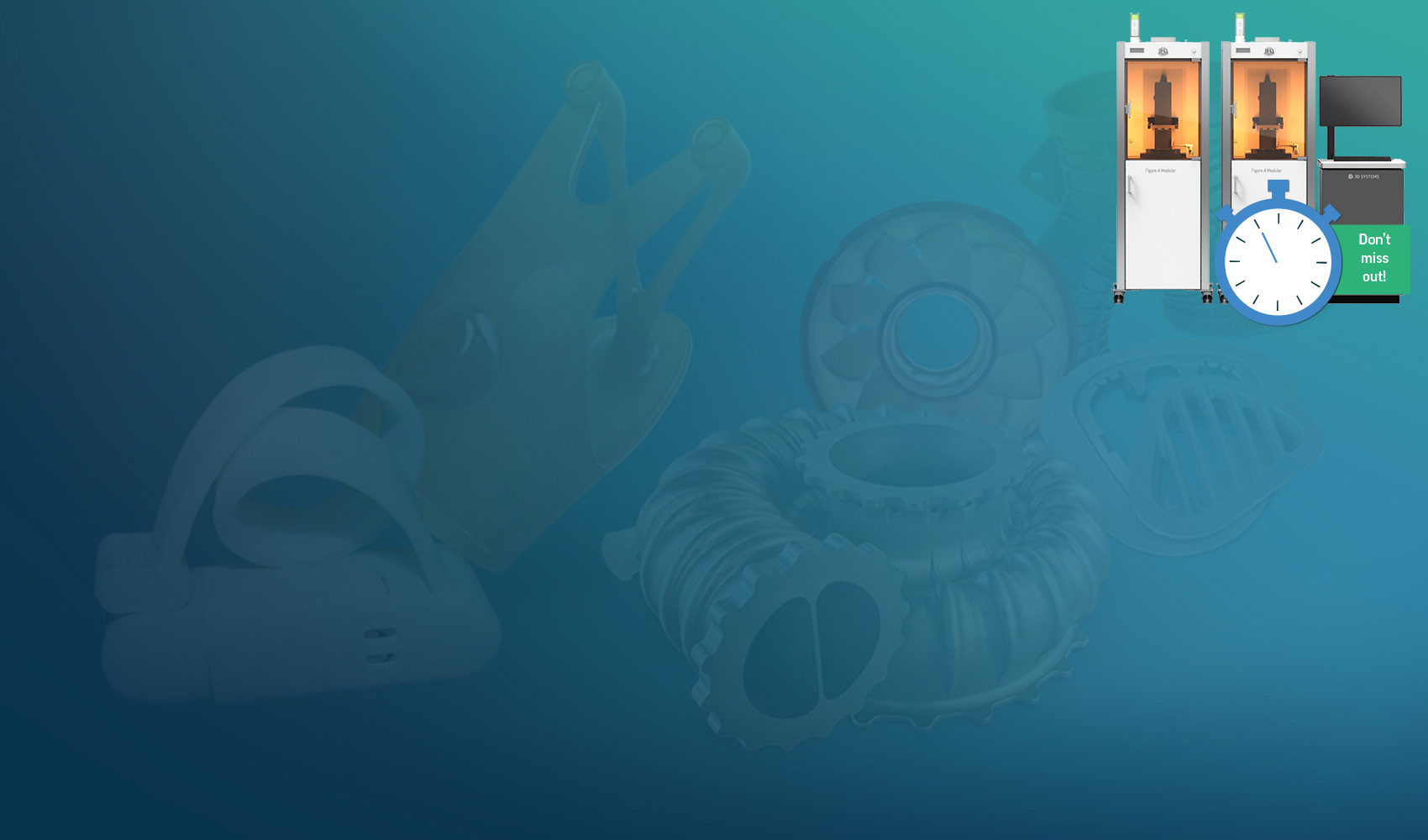 Figure 4 Modular で生産効率を変革 | 3D Systems